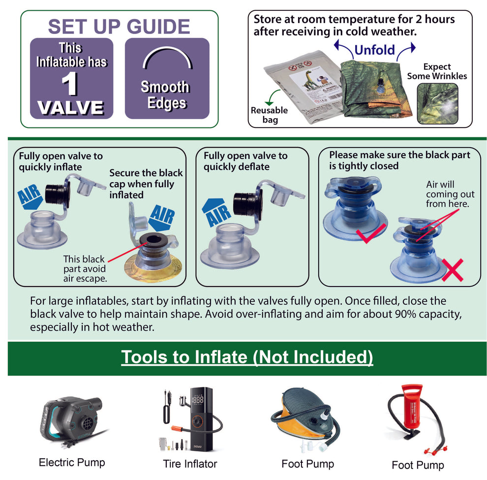 Jet Creations Giant Giraffe Inflatable Jungle Safari Animal Party ...