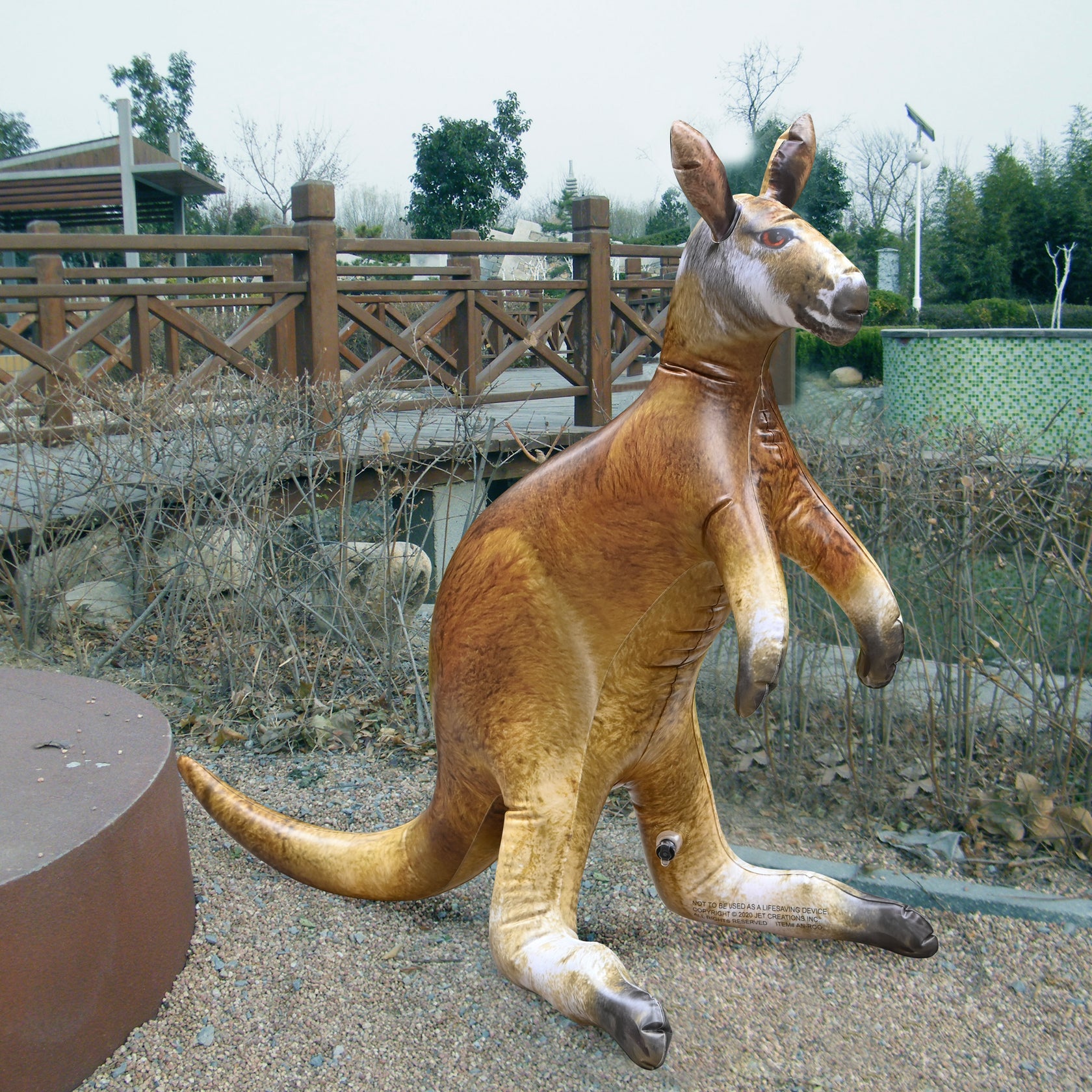 Inflatable Kangaroo, 40 inch in Long [AN-ROO] – Jet Creations Inc.