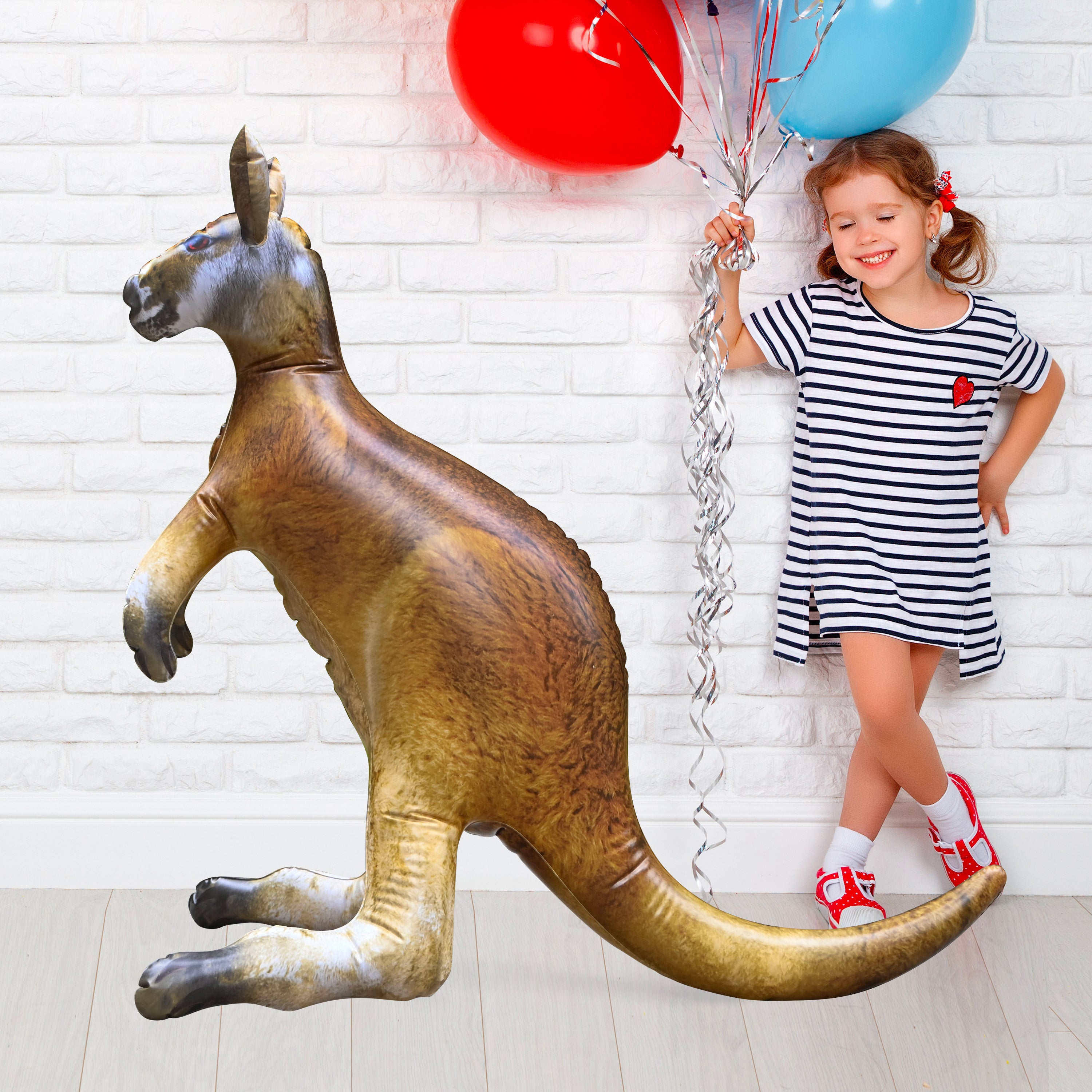 Inflatable Kangaroo, 40 inch in Long [AN-ROO] – Jet Creations Inc.