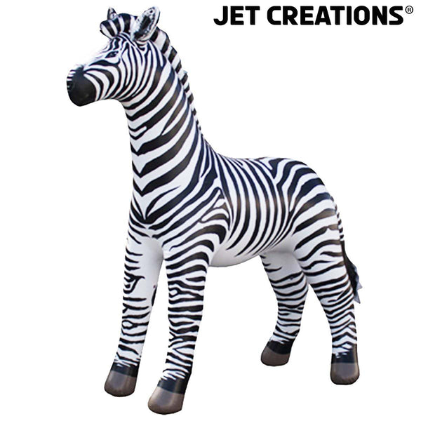 Inflatable LIFELIKE Zebra, 88 inch Tall [AL-ZEBRA] – Jet Creations Inc.