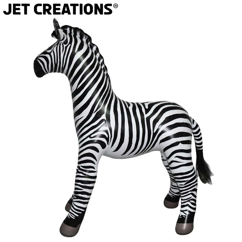 Inflatable LIFELIKE Zebra, 88 inch Tall [AL-ZEBRA] – Jet Creations Inc.