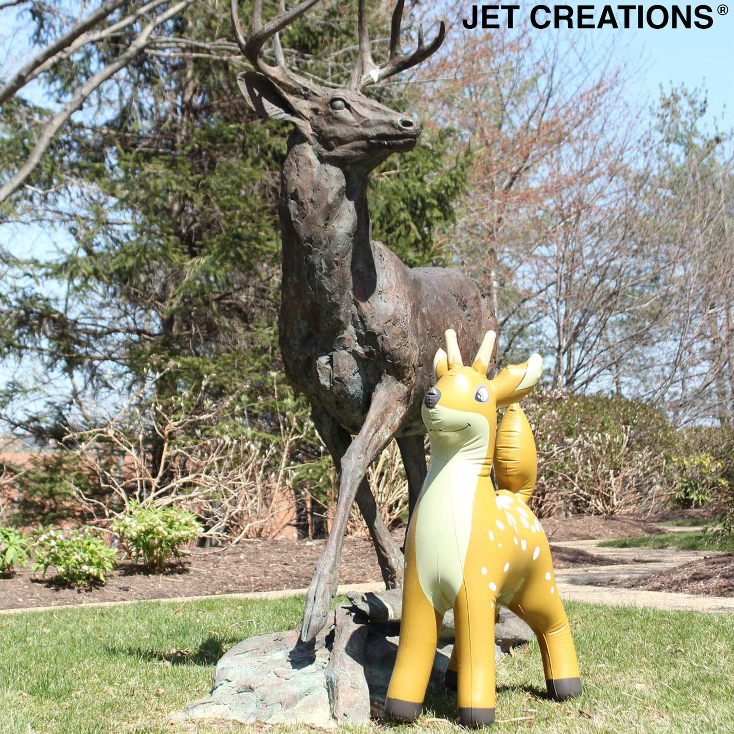 Inflatable Deer Animals, 36 inch Tall [AN-DEER3], by Jet Creations ...